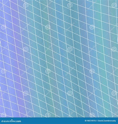 Dynamic Abstract Geometrical Grid Background Vector Design From Curved Angular Stripes Stock
