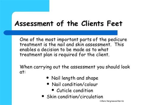 Pedicure Nail And Skin Analysis