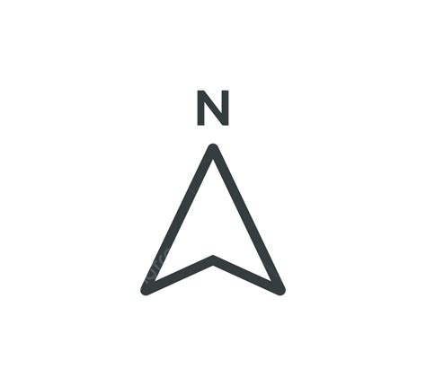 Compass Arrow Vector Art Png Arrow Compass Icon Vector Illustration