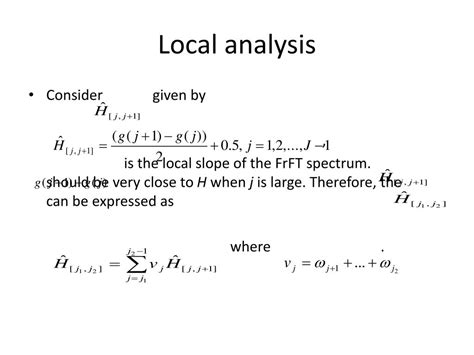 ppt an improved hurst parameter estimator based on fractional fourier