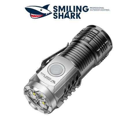 Smilingshark Original Flashlight Sd1033 Super Bright Torch Light