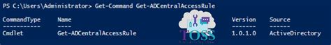 Get Adcentralaccessrule Powershell Script Toss