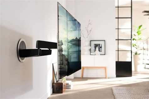Vogels Motorized And Automatically Turning Tv Wall Mount Macandegg