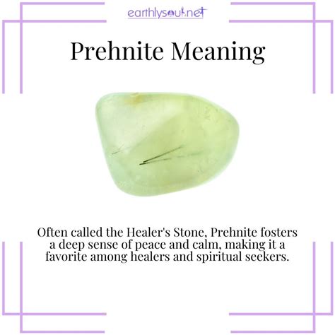 Prehnite Meaning Nurturing Inner Strength And Divine Inspiration
