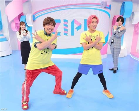 Zipさんのインスタグラム写真 Zipinstagram「今朝はexitが来てくれました🤟🏻🤟🏻 兼近さんの24時間マラソン挑戦
