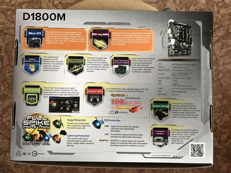Купить Материнская плата Asrock D1800M (mATX) в интернет-магазине ...
