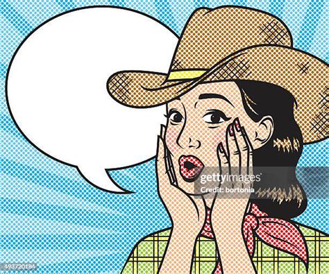 575 Cowgirl High Res Illustrations Getty Images