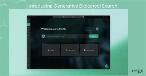 Aaron Mayer On Linkedin Introducing Generative Biological Search At Enable Medicine We Have Been