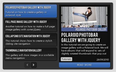 A Slick Compact News Previewer With Jquery Web Resources Webappers