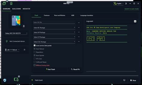 How To Flash Downgrade Samsung Devices With Tar Firmware In Brom Service Dead Mode Gsm Forum