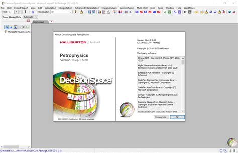 Landmark DecisionSpace Petrophysics 10ep 5 10 00 Usoftly