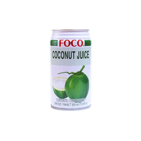 Foco Coconut Juice 350ml Myjam Food
