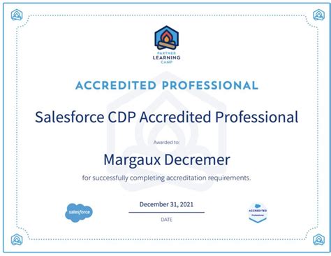 Cdp Salesforcecdp Accreditedprofessional Forwardtribe Customerdataplatform Margaux D