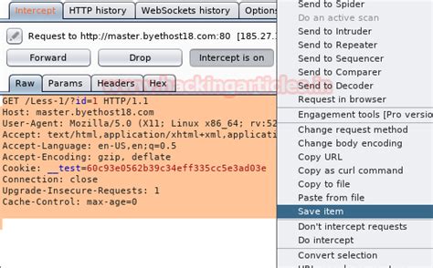 comprehensive guide to sqlmap target options hacking articles