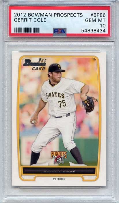 Discover The 5 Best Gerrit Cole Rookie Cards Cardlines