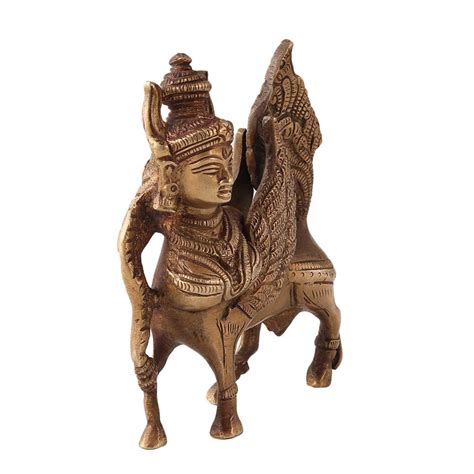 Brass Kamdhenu Cow Statue For Decoration