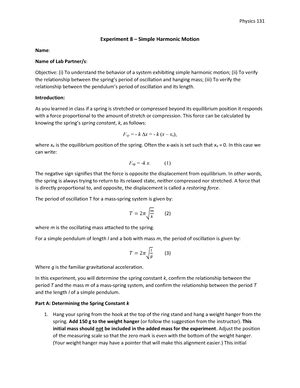 Lab 6 Conservation Of Energy And Linear Momentum Lab 6 Collisions
