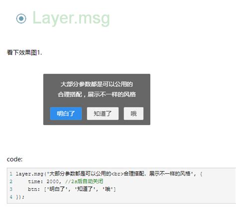 Layui Pop Up Component Layer Layermsg Prompt Box Learning Programmer All