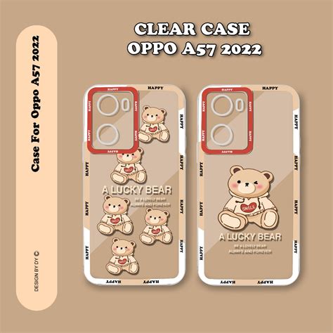 Jual Case Hp Untuk Oppo A57 2022 Casing Bening Clear Case EL010 Shopee Indonesia