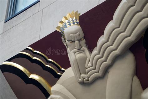 The General Electric Building New York City Editorial Stock Image