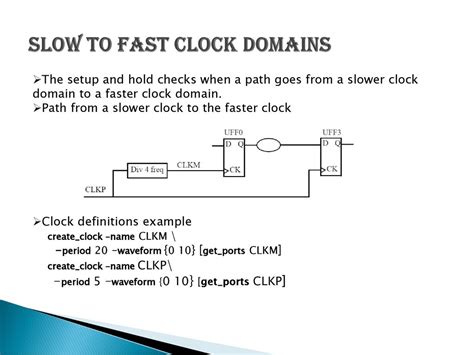 timing across clock domain ppt download