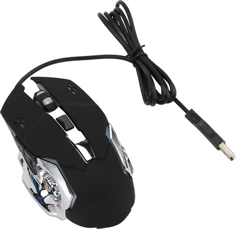 Fxywired Gaming Mouse Rgb Backlit For The Skin 6 Buttons To Prevent