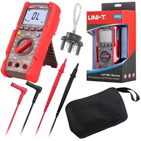 Мультиметр Ut191t Uni T Ip65 20А профессиональный емкость температура частота True Rms купить по