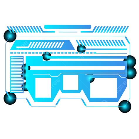 Hud Future Technology Line Statistics Screen Vector Pattern Hud