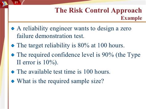Sample Size Issues On Reliability Test Design