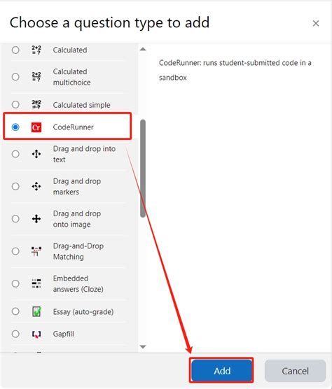 coderunner question type knowledge base