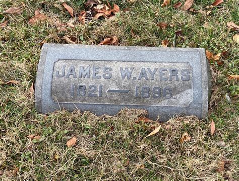 James W Ayers 1821 1896 Find A Grave Memorial