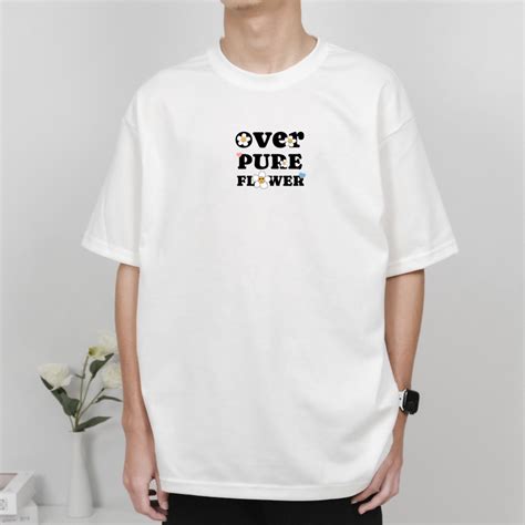 Overtide เสื้อยืดโอเวอร์ไซร์ คอลเลกชั่น Pure Flower หลายสี Shopee