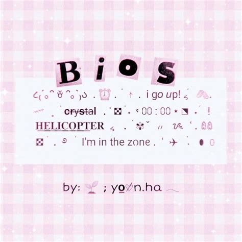 Instagram Bio Symbols Animetolf