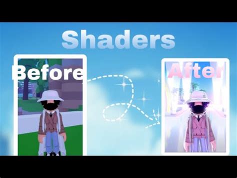ROBLOX SHADER SETTINGS No Lag Roblox Tutorial YouTube