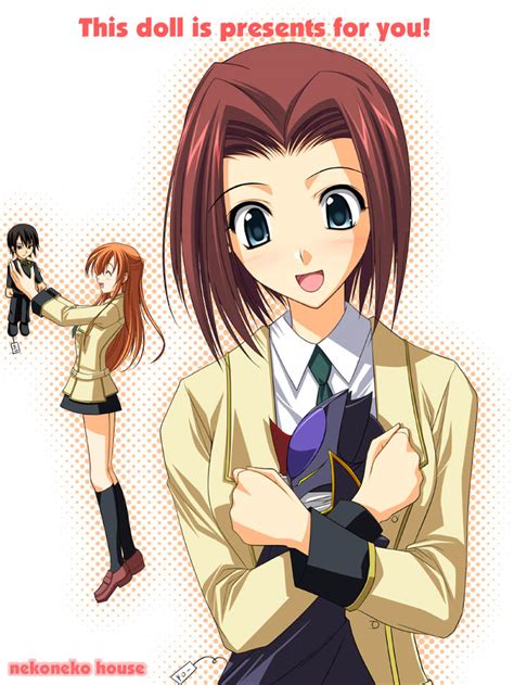 Lelouch Vi Britannia Kouzuki Kallen And Shirley Fenette Code Geass