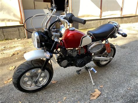 モンキー Cbxカラー フルカスタム 125ccエンジン 始動動画有り 返品可能 Z50j 51cc 125cc ｜売買されたオークション情報