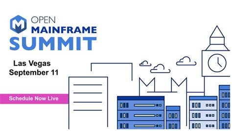 Open Mainframe Project Announces Schedule For Open Mainframe Summit Las Vegas On September 11