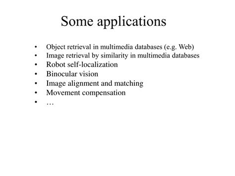 Ppt Object Recognition Using Local Descriptors Powerpoint Presentation Id1714257