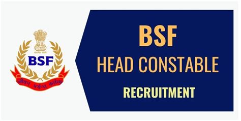 Bsf Head Constable Vacancy 2022 1312 Posts Shiksha News