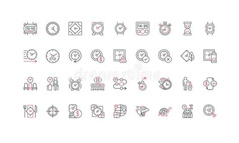 Time And Timeline Arrow Clock And Timer For Period Countdown Warning