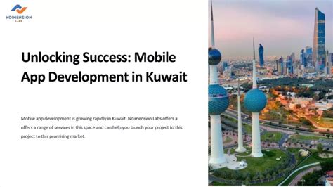 Ppt Unlocking Success Mobile App Development In Kuwait Powerpoint