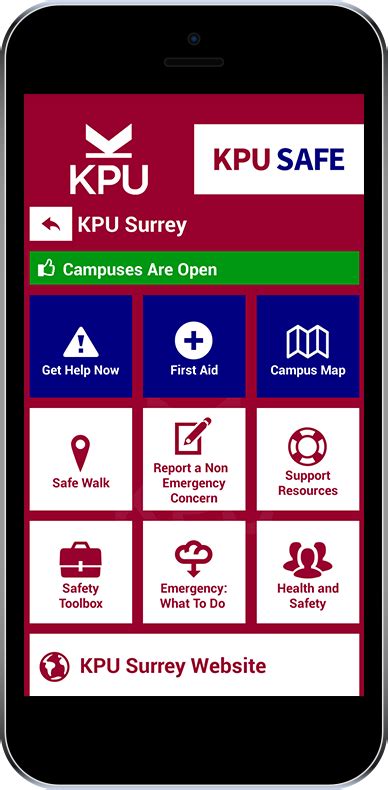 KPU Safe KPU Ca Kwantlen Polytechnic University