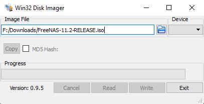 Projekt WD NAS FreeNAS Installation