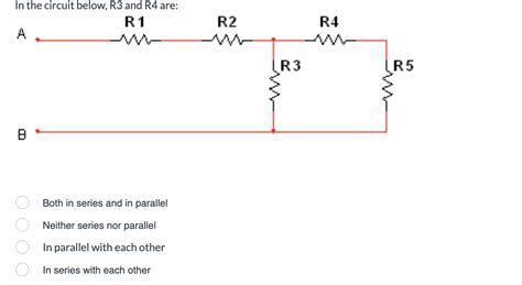 Solved In The Circuit Below R And R Are Both In Series Chegg Com