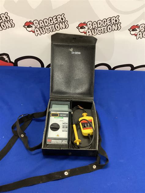 Avo Digital Loop Tester Badgers Auctions On Site And Online Auctions In High Wycombe Avo Digital Loop Tester Badgers Auctions On Site And Online Auctions In High Wycombe