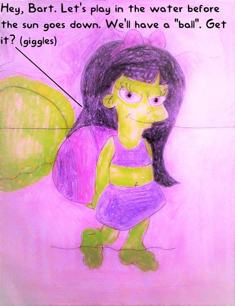 The Simpsons Jessica Lovejoys Beach Ball By Thereedster On Deviantart