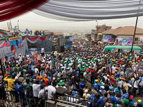 More Photos Of Tinubu Rally In Ibadan Politics Nigeria