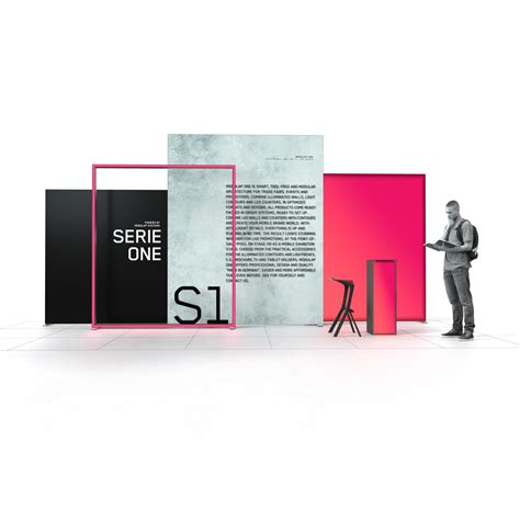 Modular Event Stand Lightboxes Lightframe And Texframe Frey Modulap Systems