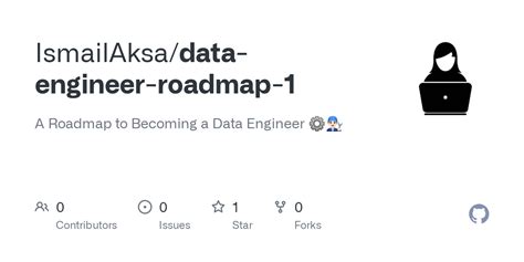 Github Ismailaksadata Engineer Roadmap 1 A Roadmap To Becoming A