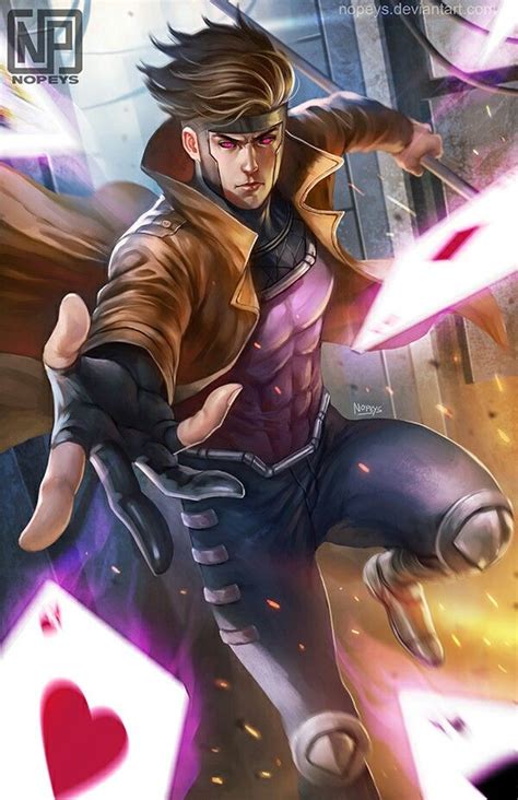 Gambit X Men By Nopeys Gambit Marvel Xmen Comics Marvel Comics Art